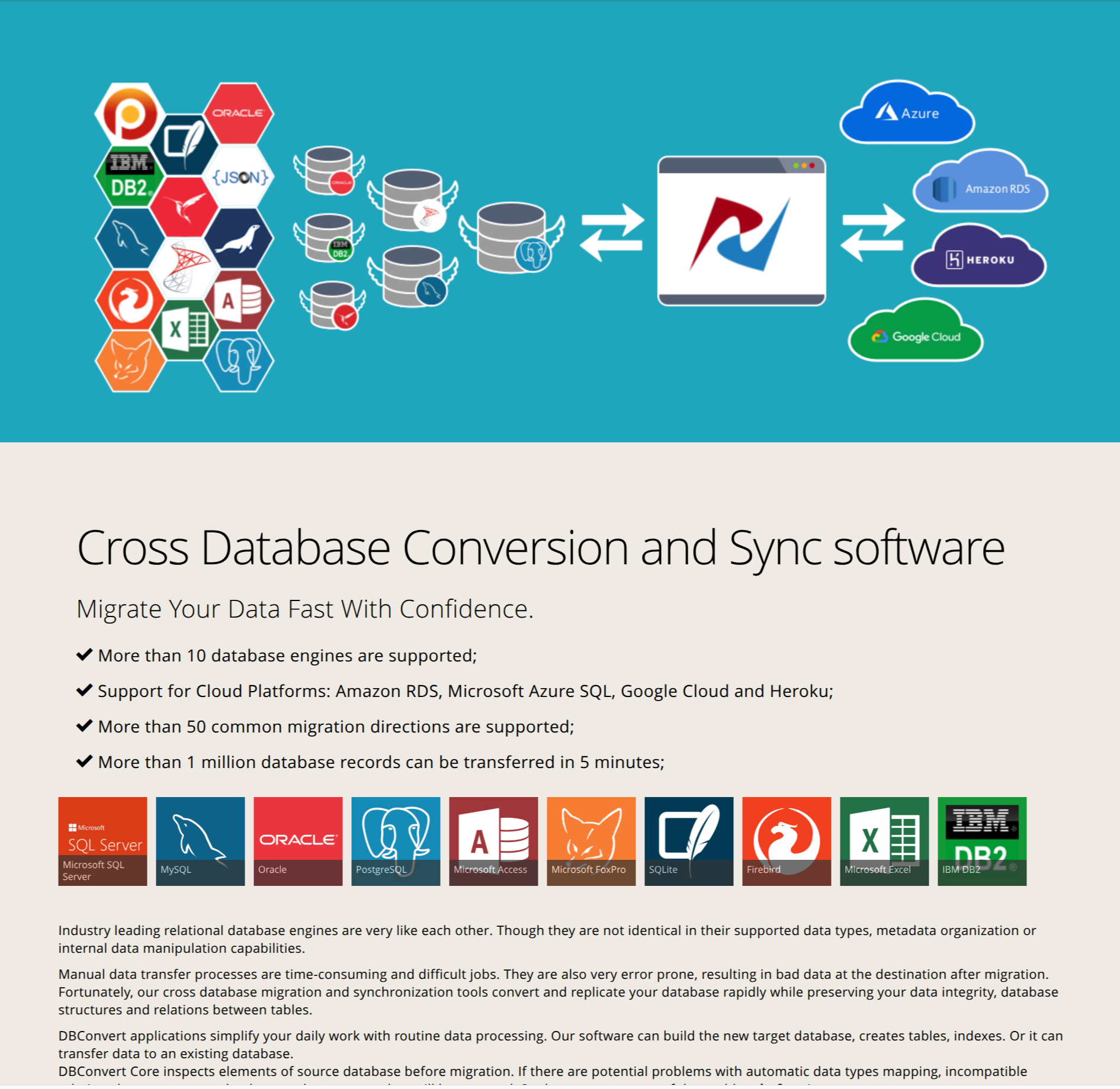 DBConvert Evolution: 25 Years of Product & Website Growth